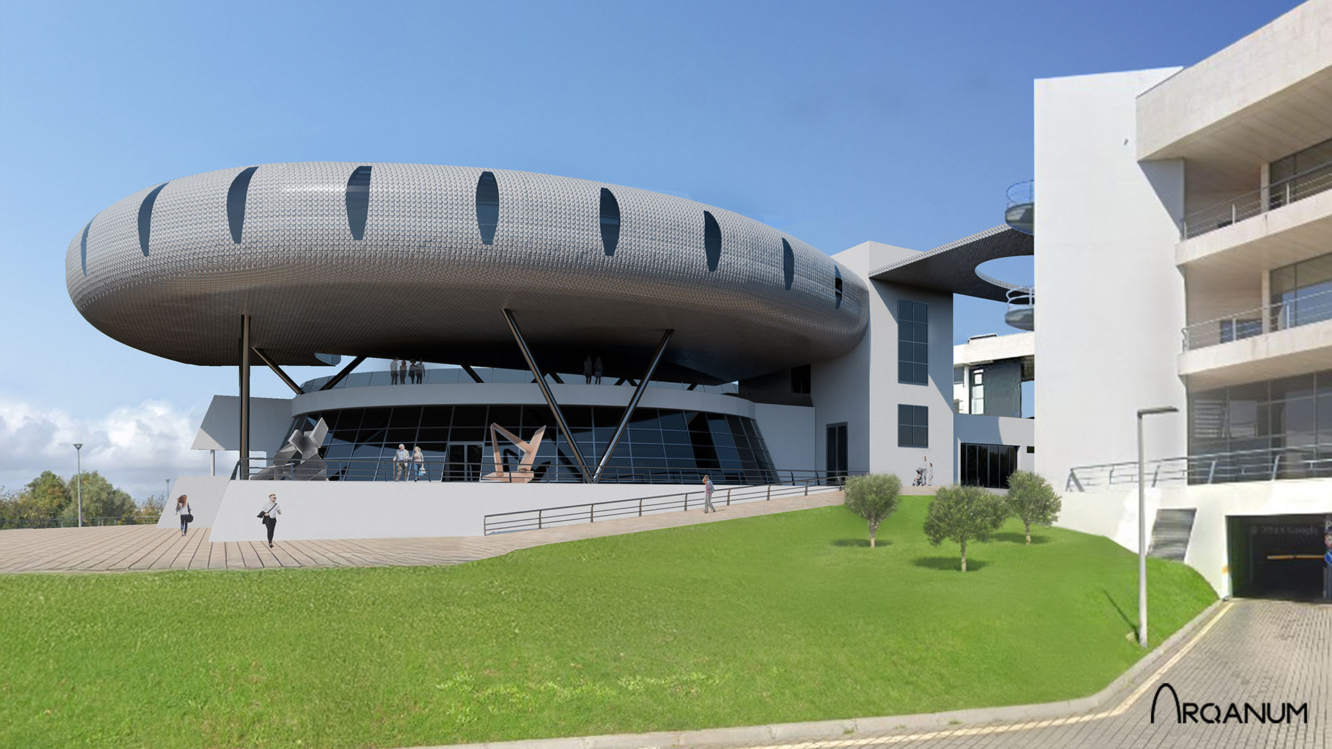 Ampliación del Museo Taguspark en Lisboa - ARQANUM